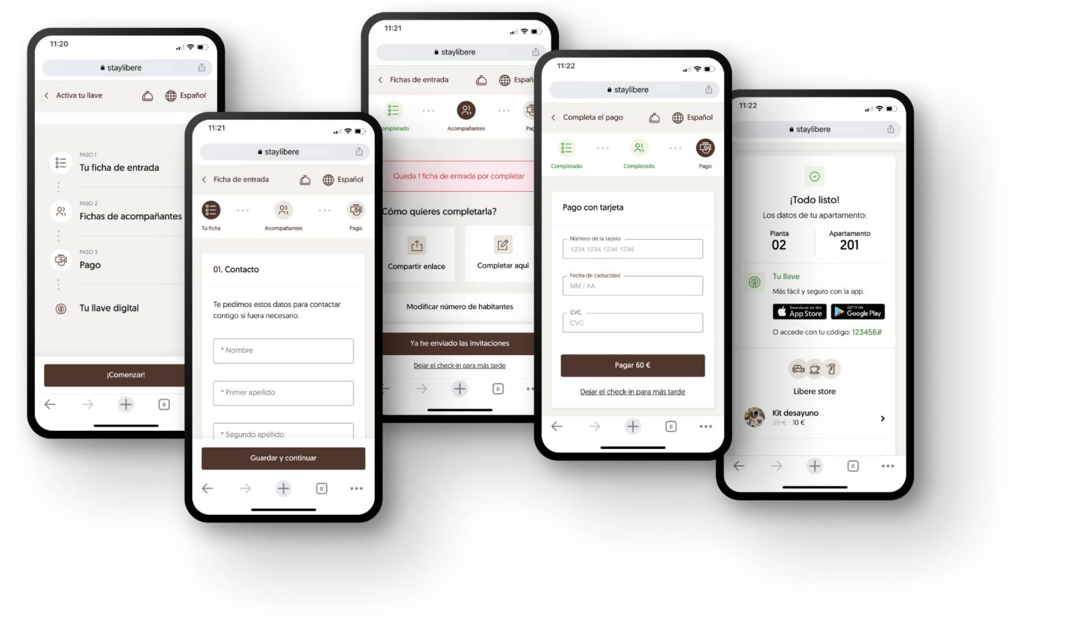 Como faço o check-in? | Perguntas mais frequentes | Líbere